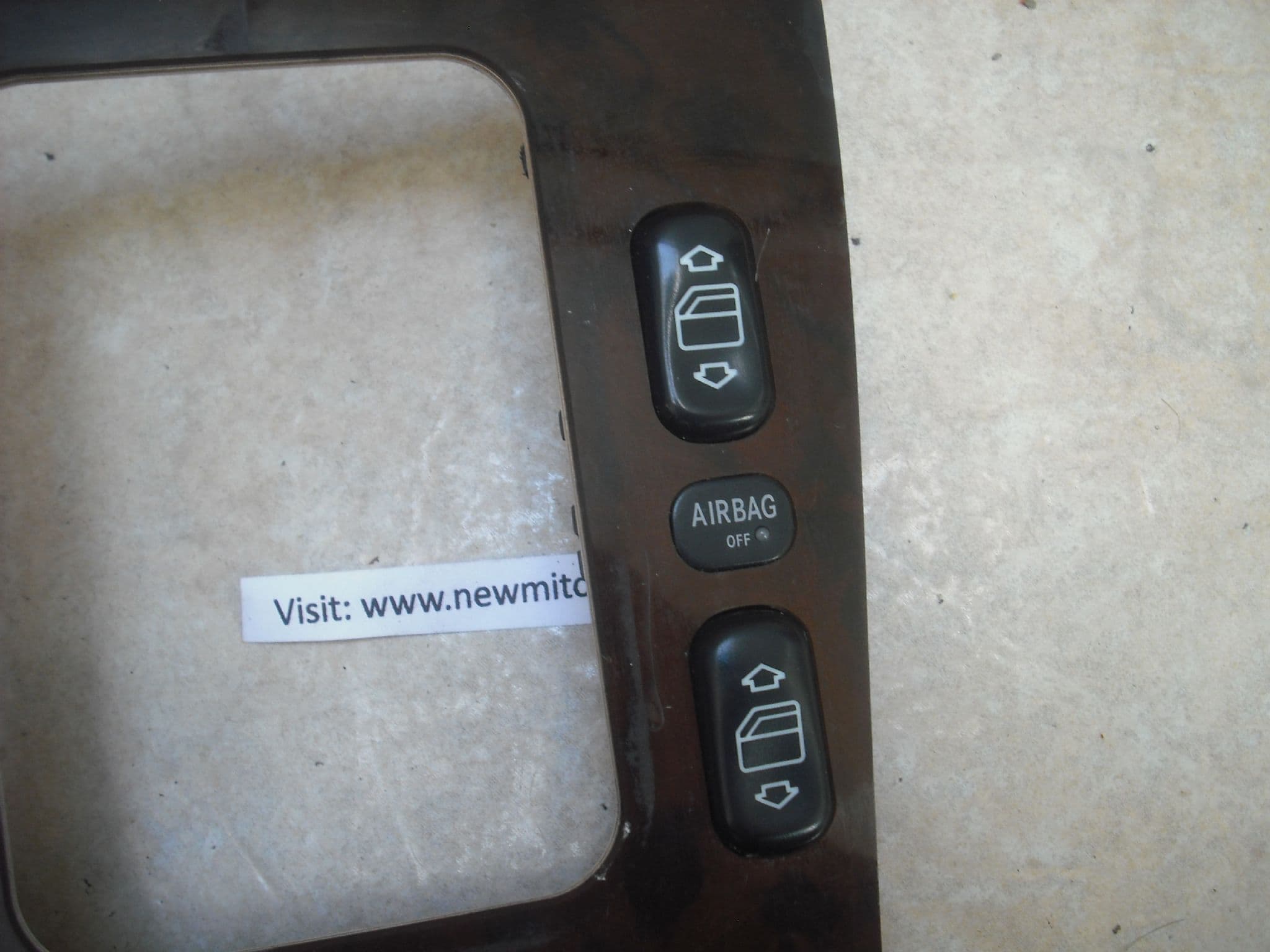 MERCEDES BENZ W202 C CLASS CENTER CONSOLE ELECTRIC WINDOW AND DOOR ...