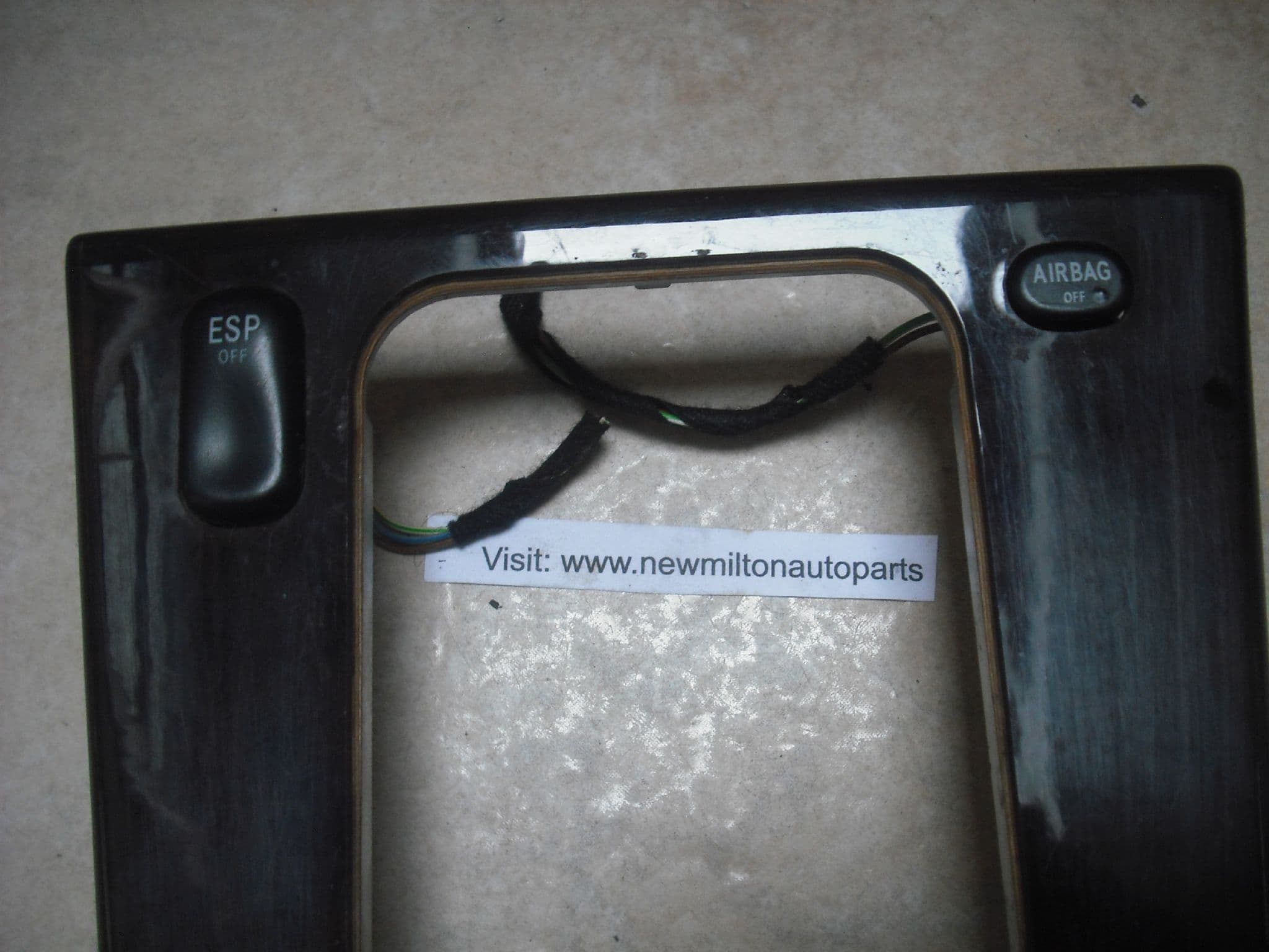 MERCEDES BENZ W208 CLK WINDOW AND DOOR MIRROR SWITCH PANEL