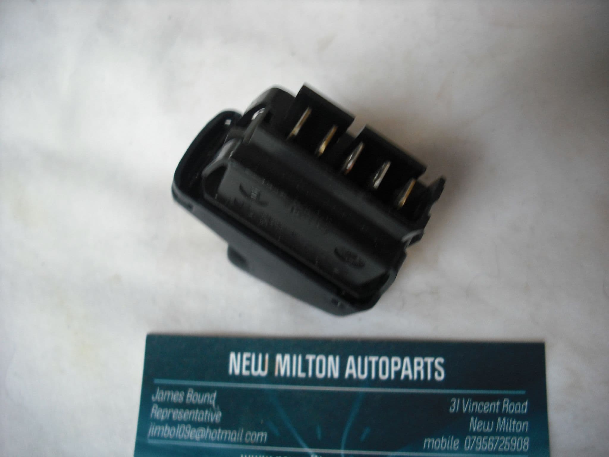 RENAULT CLIO MK2 1999-2001 ELECTRIC DOOR MIRROR SWITCH 5 PIN BLACK