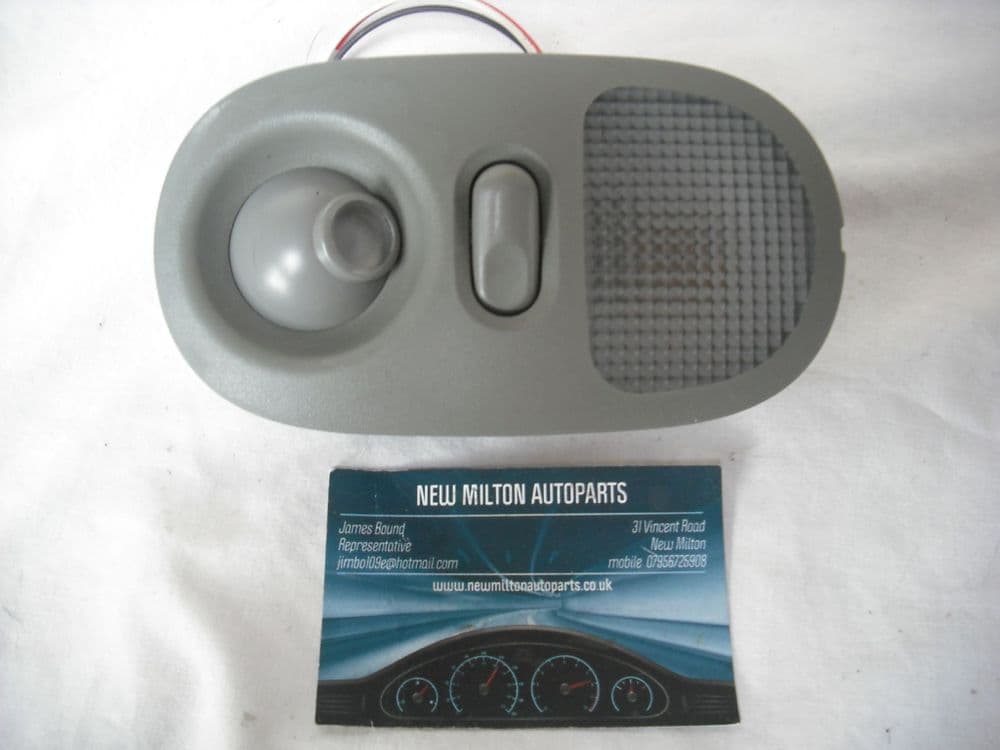 RENAULT CLIO MK2 2001-2005 INTERIOR ROOF LIGHT MAP READING LIGHT / LAMP ...