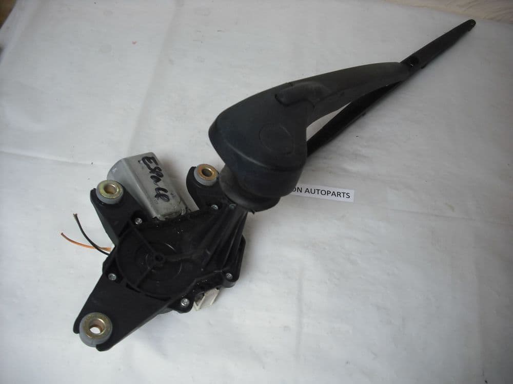 RENAULT SCENIC 2 REAR TAILGATE BOOT WINDOW WIPER MOTOR AND ARM ...