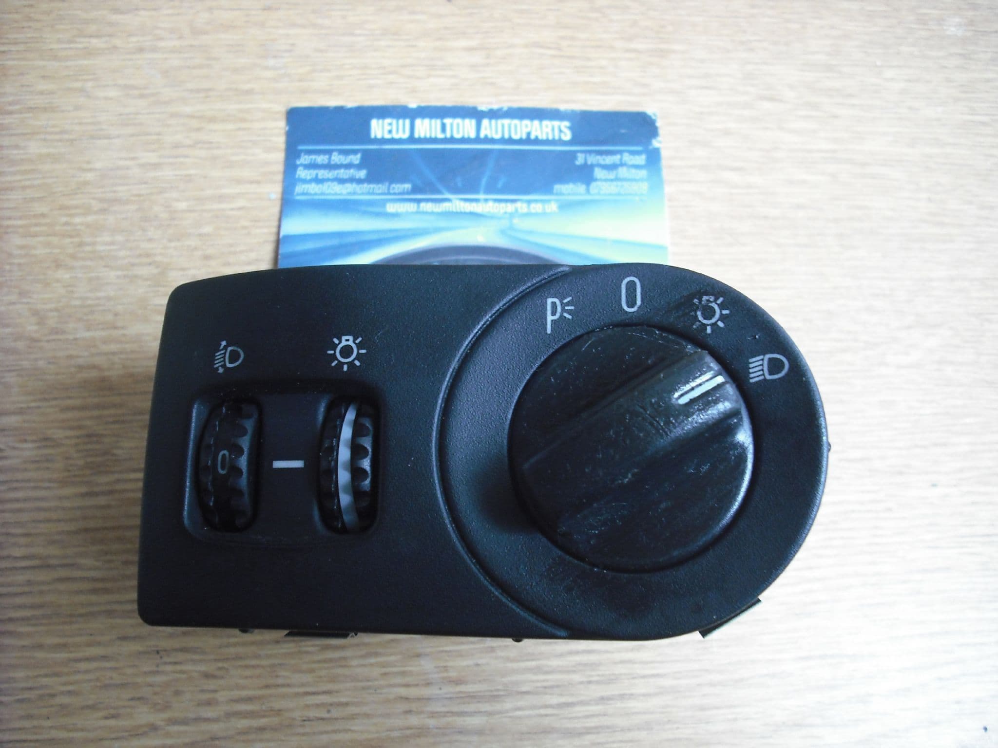 SOLD 156434500 A GENUINE ALFA ROMEO 166 HEADLIGHT HEADLAMP SWITCH