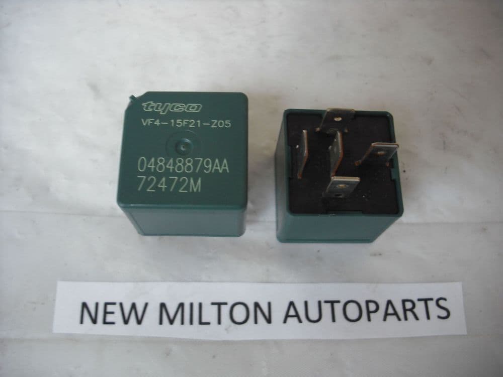 SOLD 2 GENUINE CHRYSLER JEEP GRAND CHEROKEE RELAYS 04848879AA 72472M ...