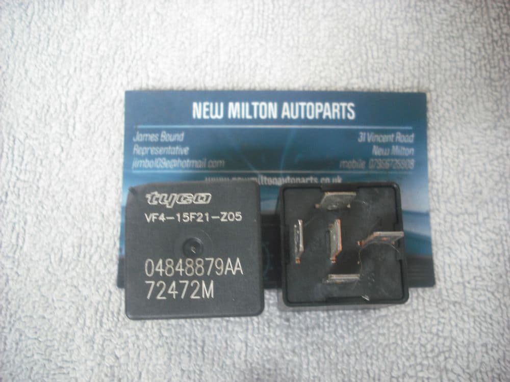 sold 2 X GENUINE CHRYSLER JEEP GRAND CHEROKEE RELAYS TYCO 04848879AA ...