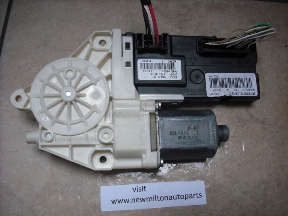 sold 807 30000 3R RENAULT LAGUNA MK3 FRONT DRIVERS DOOR ELECTRIC WINDOW ...