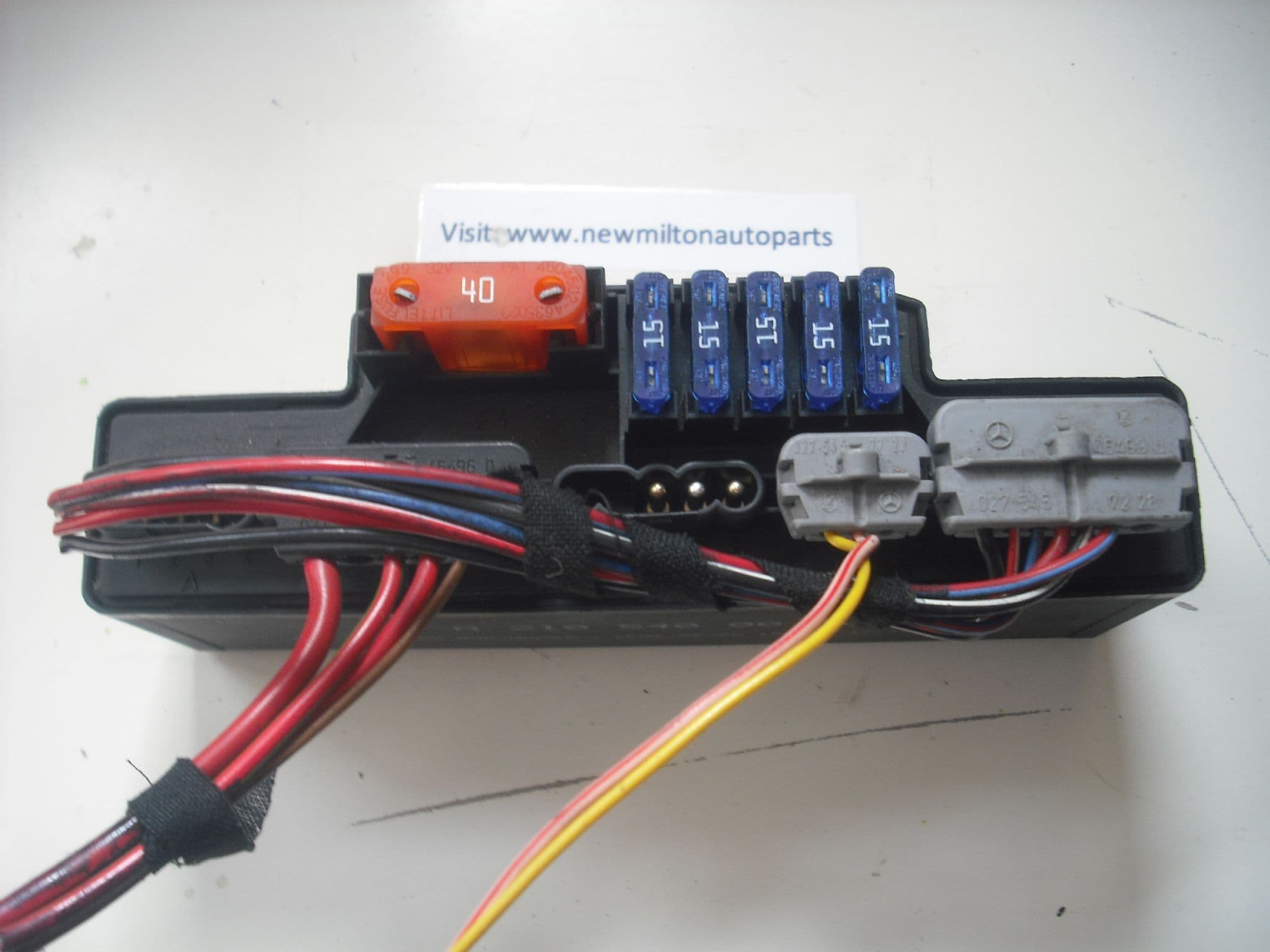 sold A 210 540 00 72 MERCEDES BENZ R170 SLK OVERLOAD PROTECTION RELAY ...