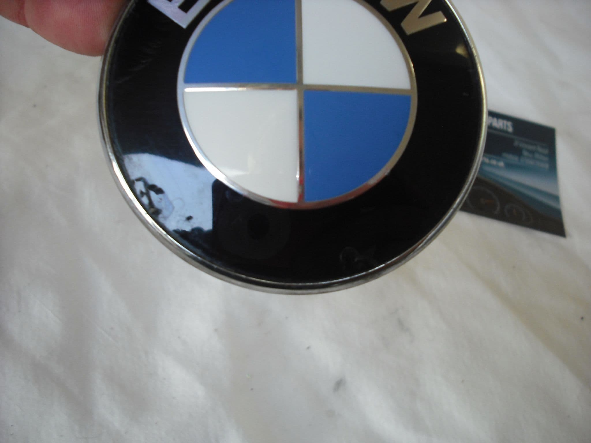 SOLD A GENUINE BMW E46 3 SERIES COMPACT BOOT TRUNK BADGE 51 14-8 219 237