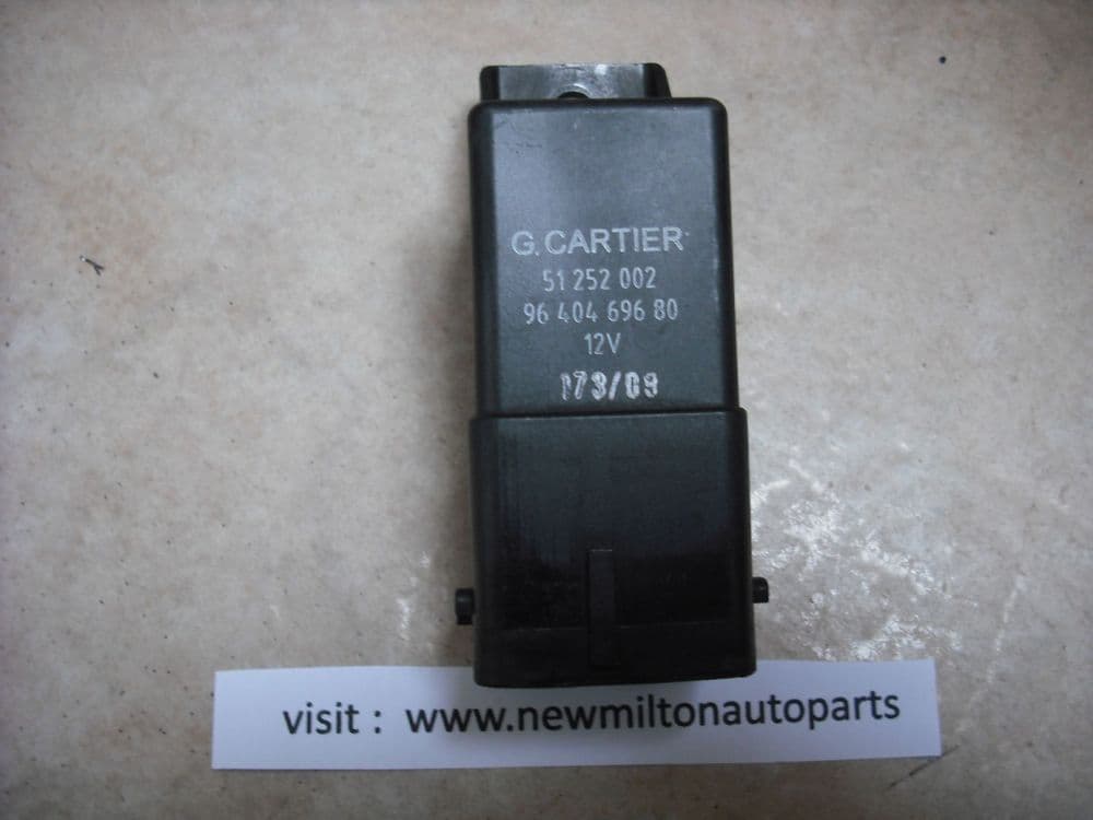 SOLD A GENUINE PEUGEOT 607 2 0 HDI DIESEL GLOW PLUG RELAY G CARTIER ...