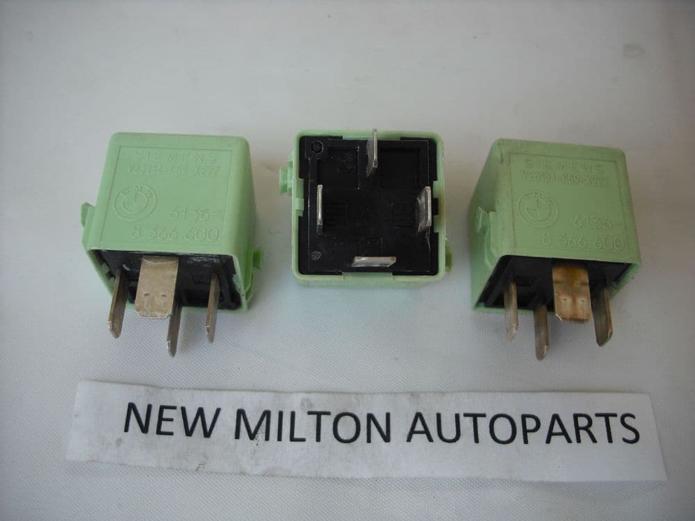SOLD BMW 3 SERIES E36 5 SERIES E34 3 X RELAYS V23134-K59-X222