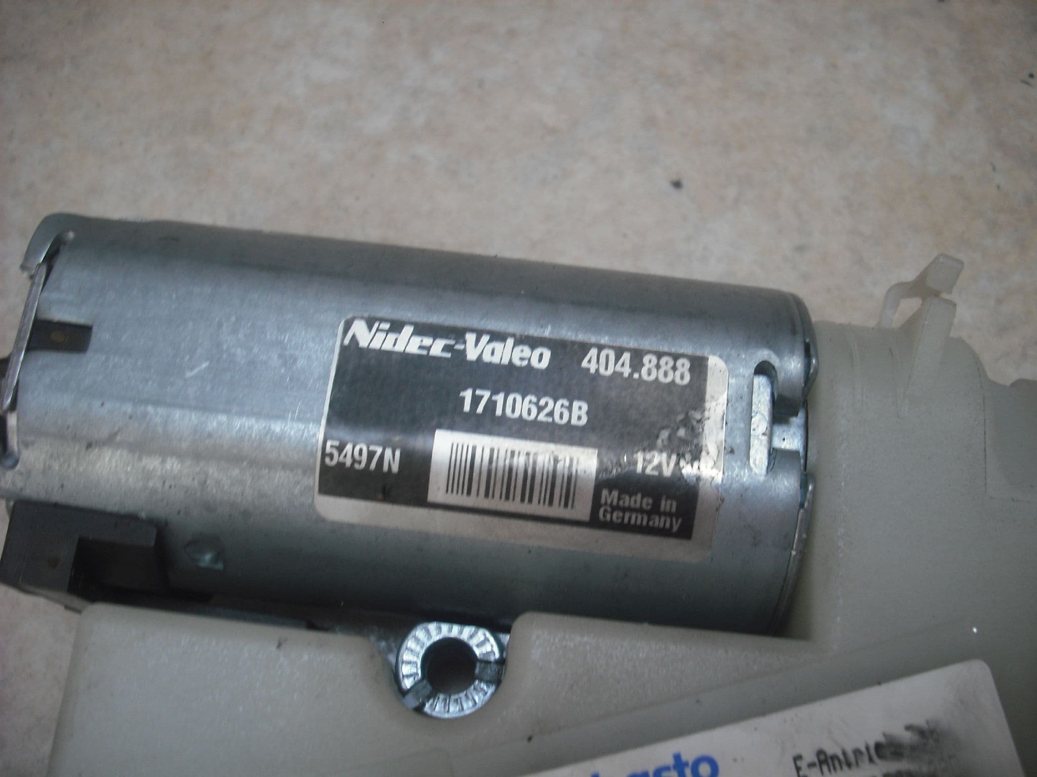 SOLD FAM4-01 WEBASTO 1710626B A GENUINE RENAULT ESPACE MK4 SUNROOF MASTER MOTOR