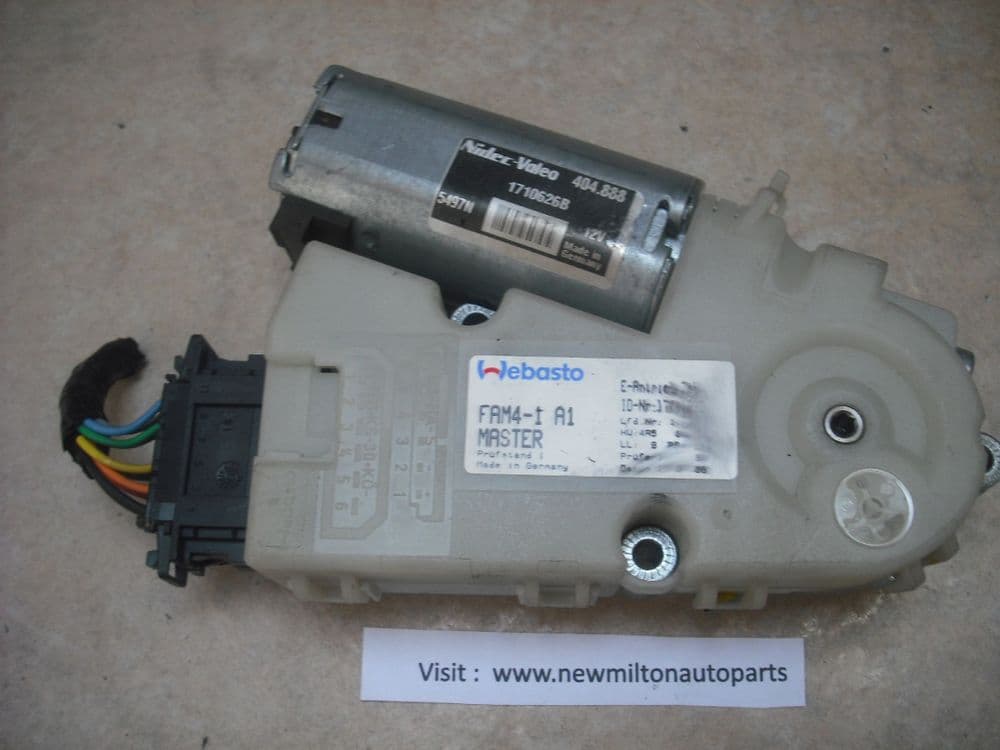 SOLD FAM4-01 WEBASTO 1710626B A GENUINE RENAULT ESPACE MK4 SUNROOF MASTER MOTOR