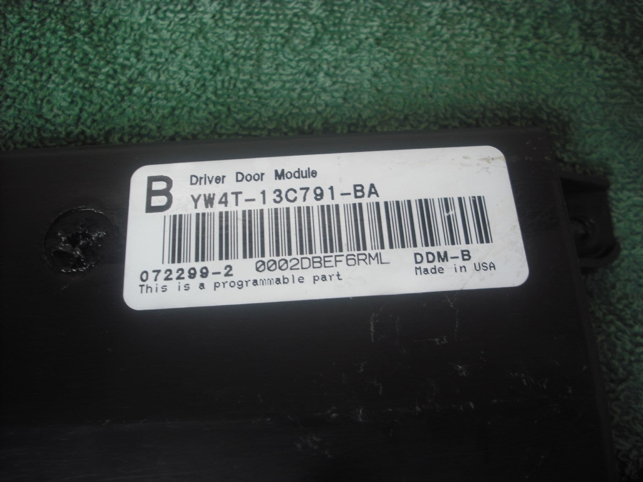 SOLD JAGUAR S TYPE 1999-2002 UK DRIVERS DOOR CENTRAL LOCKING CONTROL ...