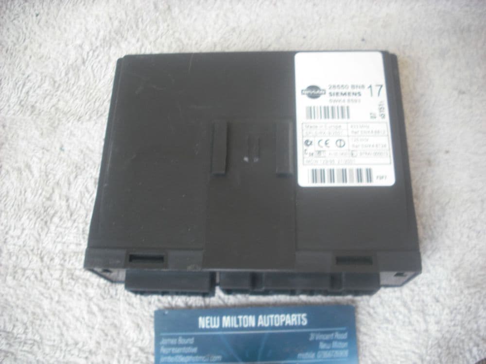 SOLD NISSAN ALMERA N16 2000-2006 CENTRAL LOCKING CONTROL MODULE ECU ...
