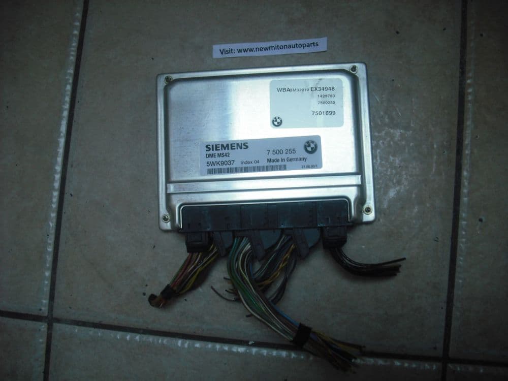sold SIEMENS DME MS42 7 500 255 5WK9037 BMW E46 E59 MAIN ECU CONTROL MODULE