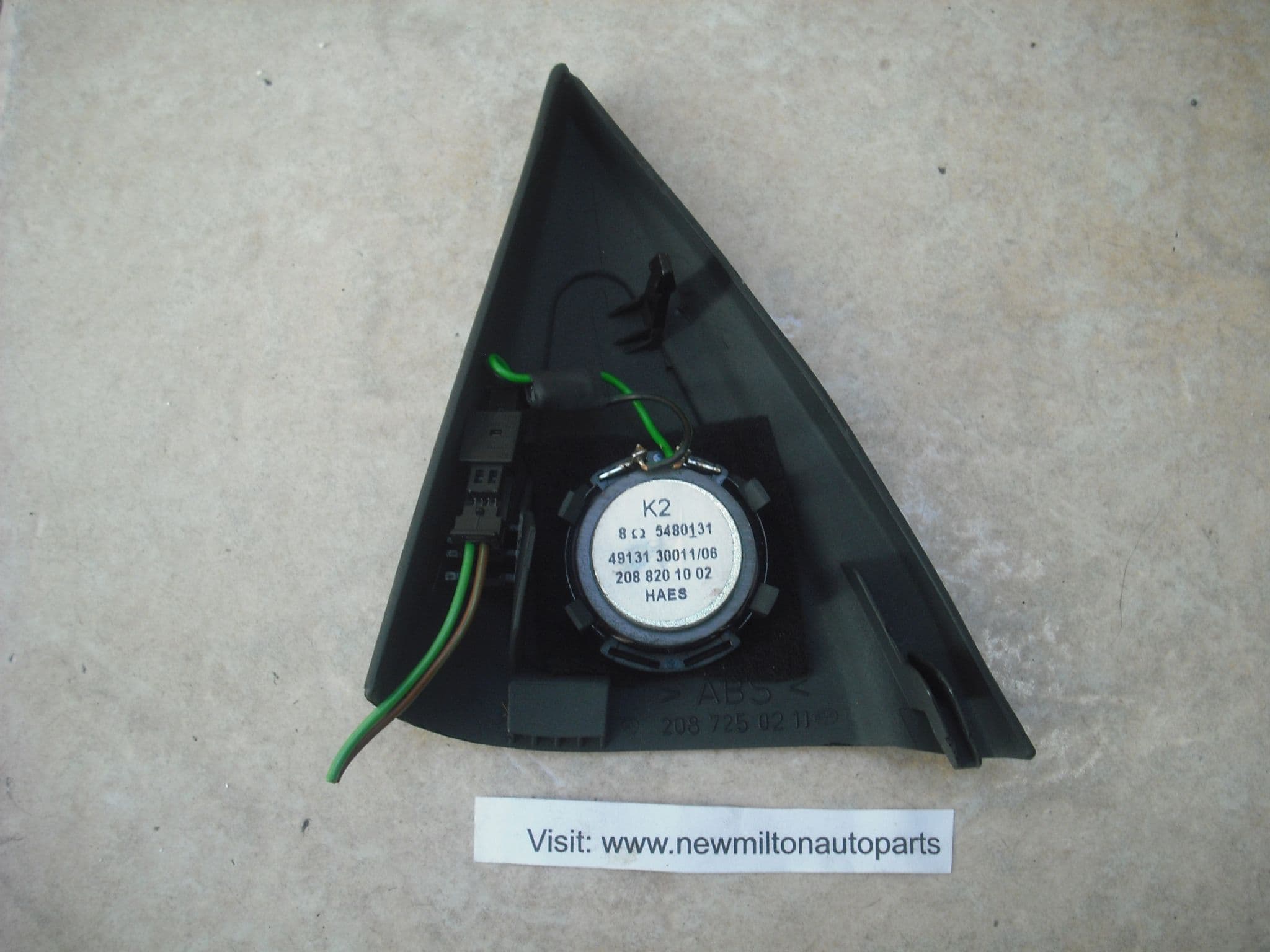 sold sold 2088201002 2087250211 MERCEDES W208 CLK FRONT DOOR SPEAKER ...