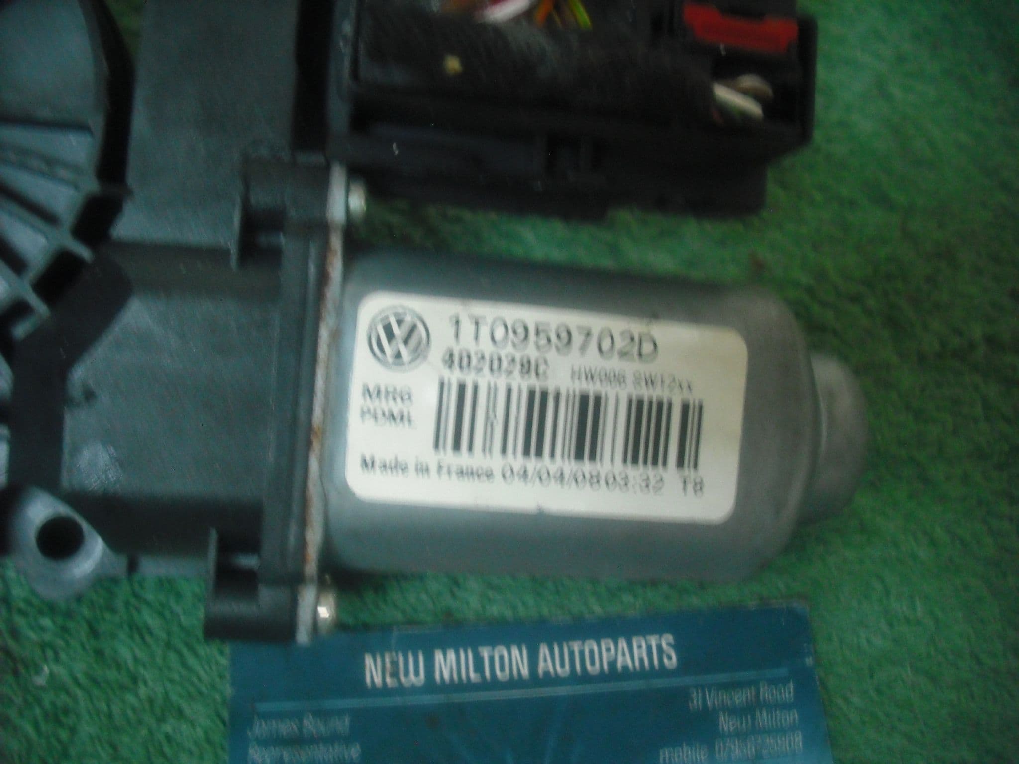 sold sold 402029C 1K0959792J SKODA OCTAVIA MK2 FRONT DOOR ELECTRIC ...