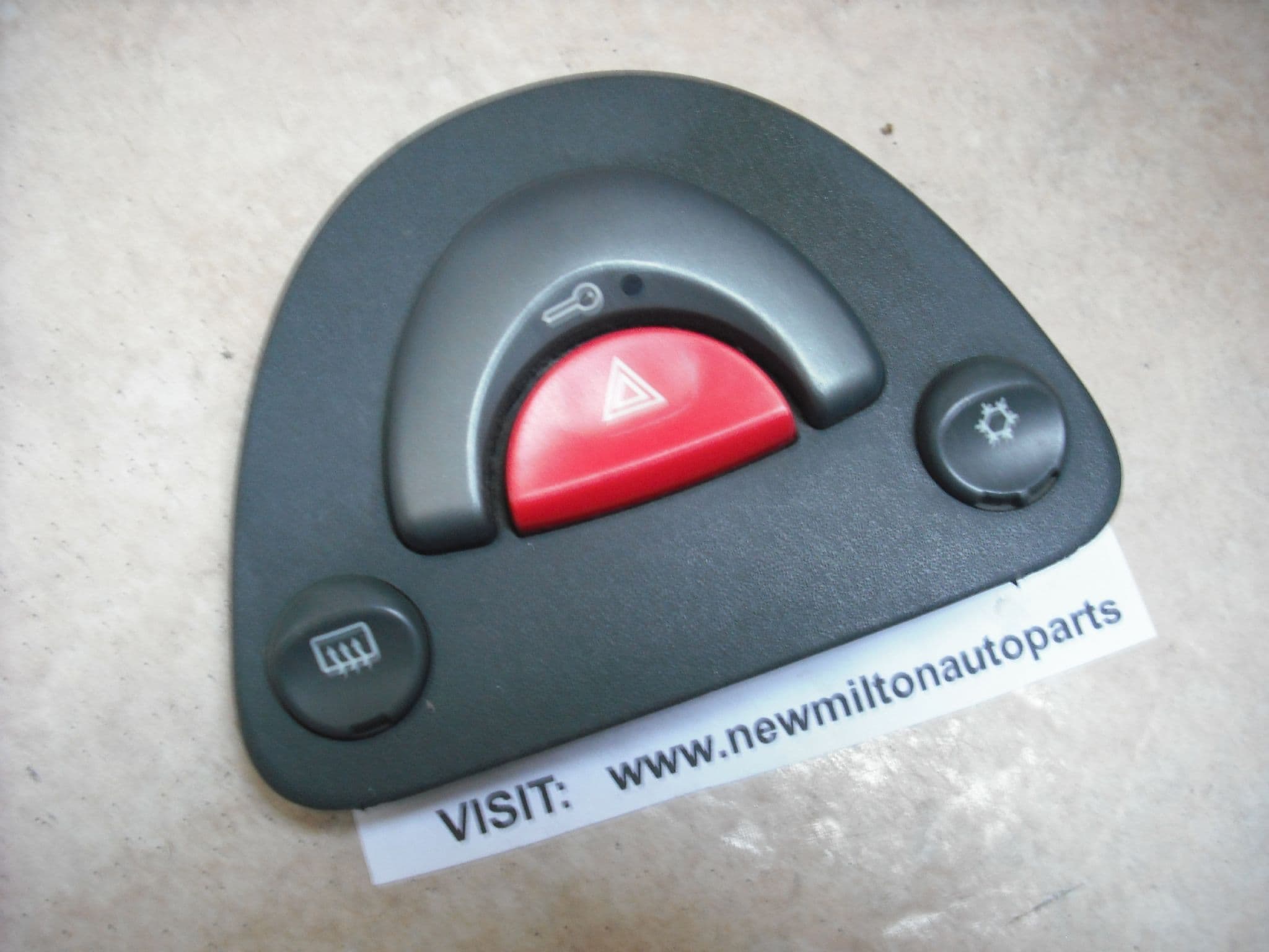 SOLD VDO 101101 SMART CAR FORTWO 450 HAZARD WARNING LIGHT AND HEATED ...
