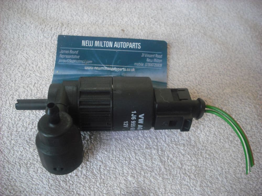 VW VOLKSWAGEN GOLF MK4 FRONT & REAR WINDSCREEN WINDOW WATER WASHER PUMP ...