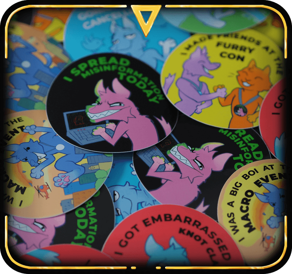 Furcon Stickers
