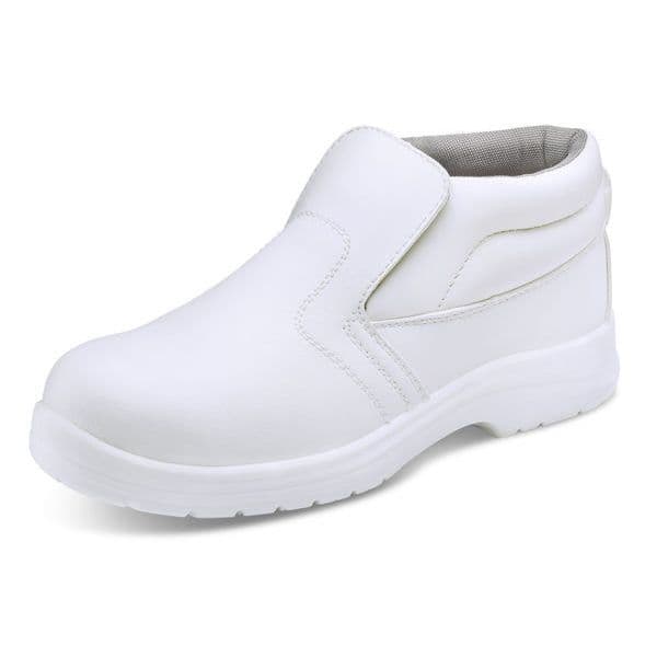 Click Micro Fibre White Safety Boots| Workwear101.com