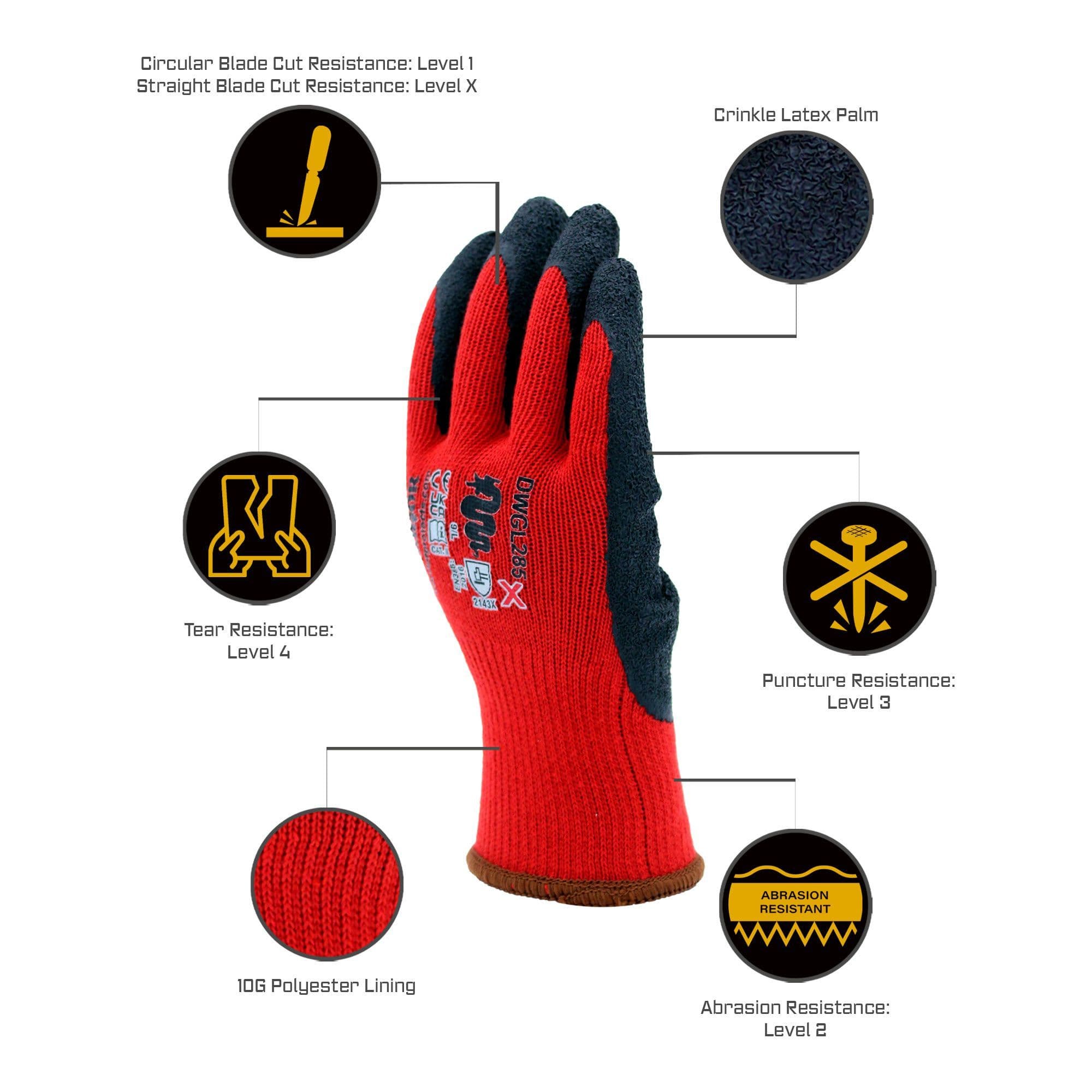 Warrior Latex Supa Grip Gloves - 120 Pairs | Workwear101.com