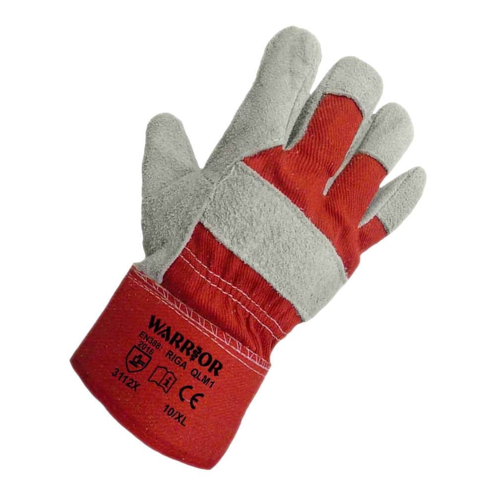 Warrior Red Back Rigger Gloves - 120 Pairs | Workwear101.com