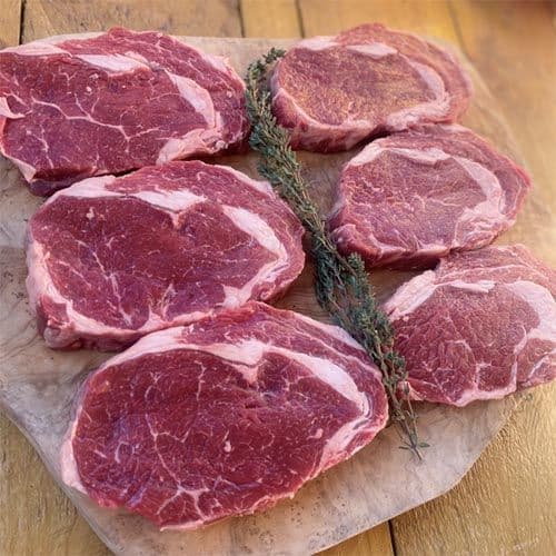 Native Gold Scotch Beef Ribeye Steaks - 6 Pack
