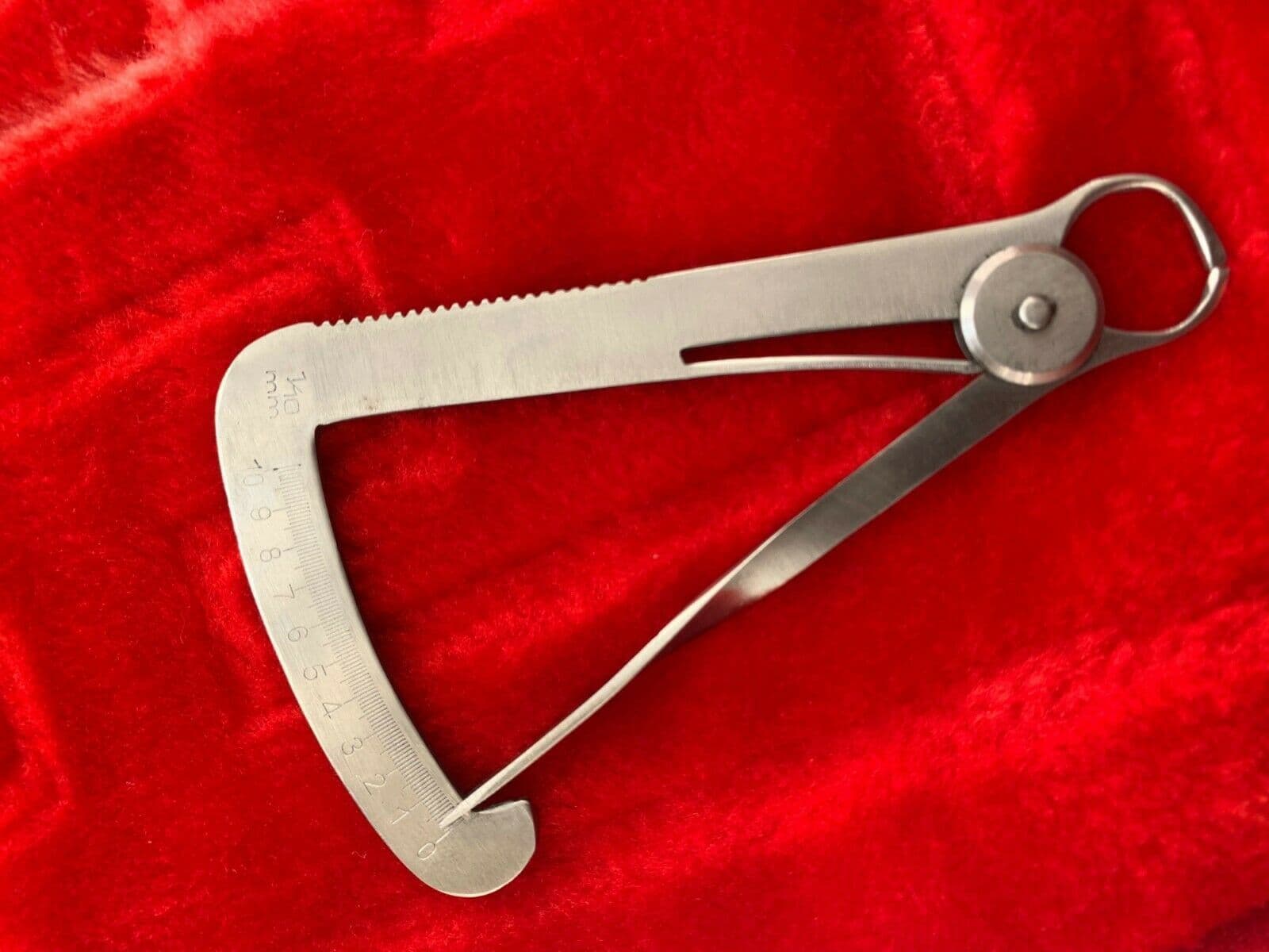 ASM IWANSON Gauge Spring Measuring Caliper 10mm Jewellers Dental Crown ...