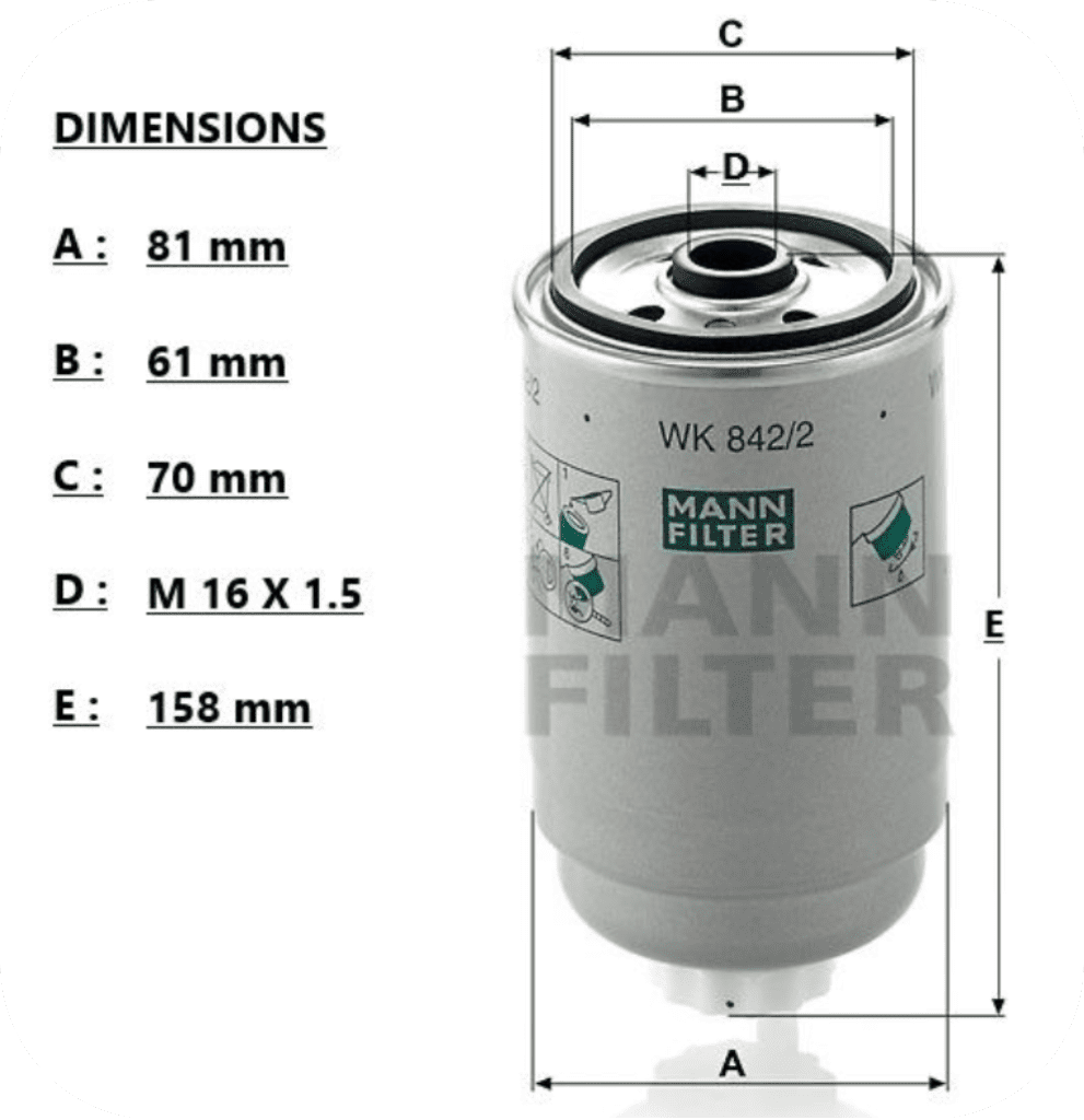 Land Rover RTC5938 Fuel/Filter OEM