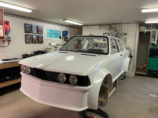 BMW E21 Tarmac Race Car On Gaz Gold Coilovers - Customers Car