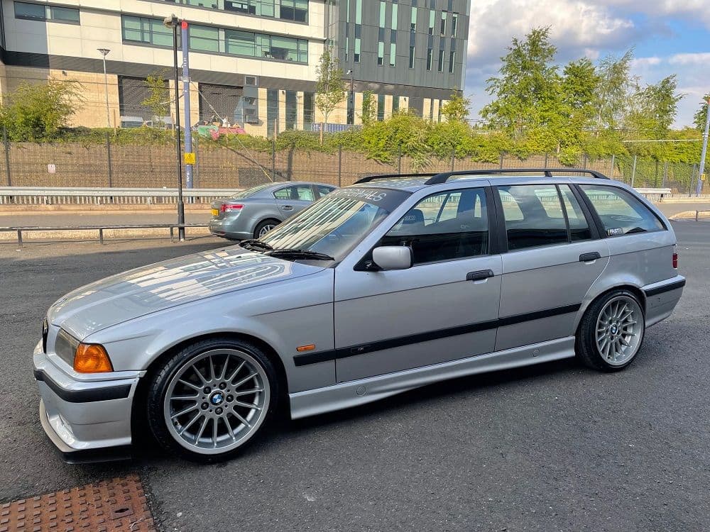 BMW E36 Touring On Gaz Gold Coilovers - Customers Car