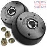 Ford Fiesta Mk5 Compbrake Suspension Top Mounts (Pair Rear Fixed)