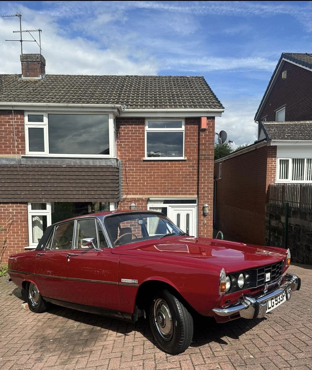 Rover P6 on Gaz Adjustable Dampers - Customers Car