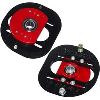 VW Golf Mk1 Camber Adjustable Front Top Mounts (Pair)