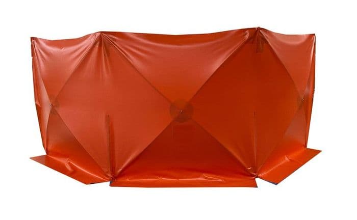 3 sided Maintenance Work Screen PVC