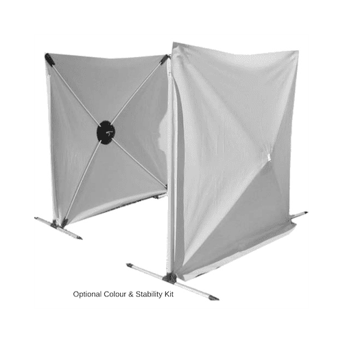 3 sided Maintenance Work Screen PVC