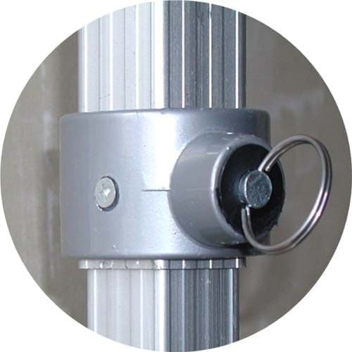 Aluminium Frame 50mm Hexagonal profile legs