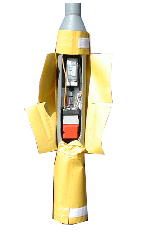 Lighting Column shroud & guard / Sheerspeed Shelters