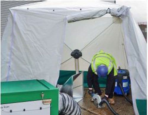 Premium PVC Dust Enclosure Pop Up Work Tent