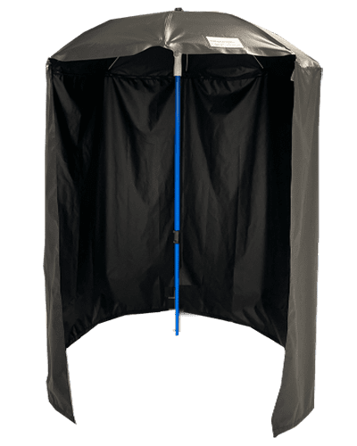 Sound Cart / Engineer PVC Work Umbrella with Curtain