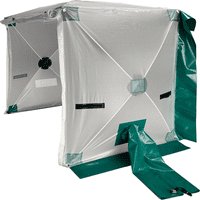 Dust Enclosure - PVC Air-Lock Tunnel Tent - Sheerspeed Shelters