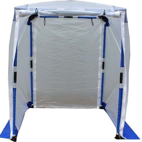 Dust Enclosure - PVC Air-Lock Tunnel Tent - Sheerspeed Shelters