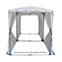 Dust Enclosure - PVC Air-Lock Tunnel Tent - Sheerspeed Shelters