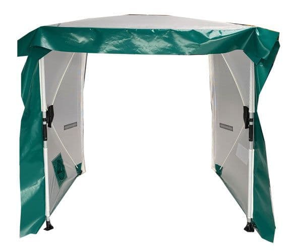 Dust Enclosure - PVC Air-Lock Tunnel Tent - Sheerspeed Shelters