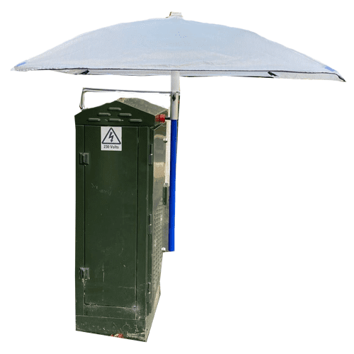 Smart Meter Engineer - 4ft Ripstop Square Work Umbrella