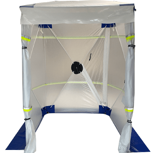 Telecommunications Pole Tent