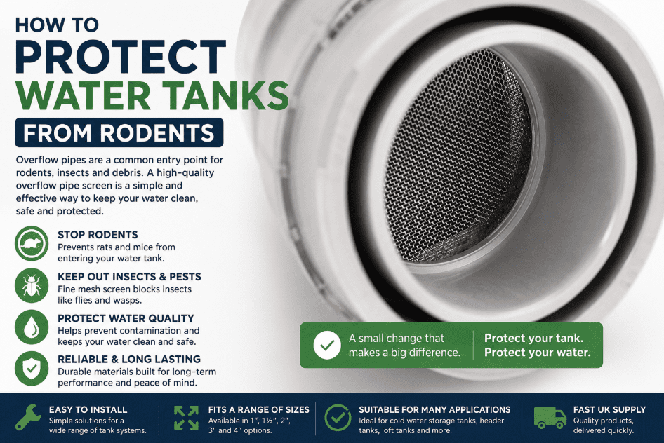 Overflow Rodent Screens | Insect Screen | Rodent Protection