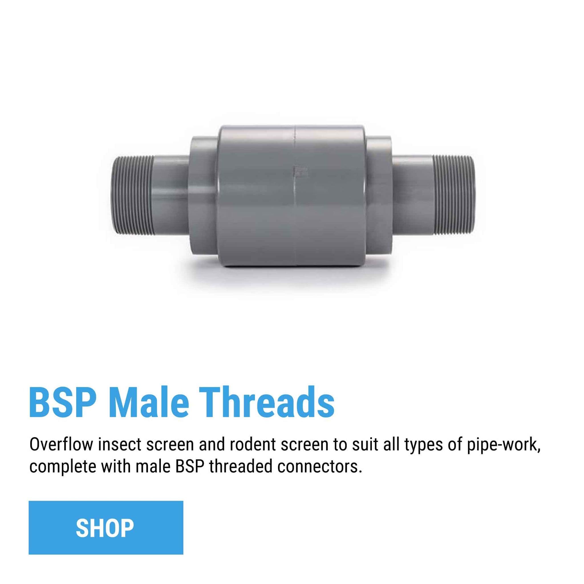 Overflow Rodent Screens | Insect Screen | Water Storage Tank