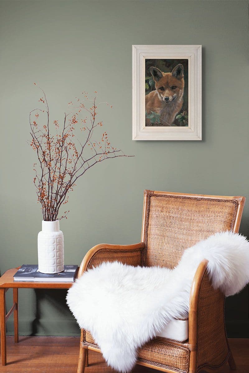 Charley Original Fox Painting by John Trickett