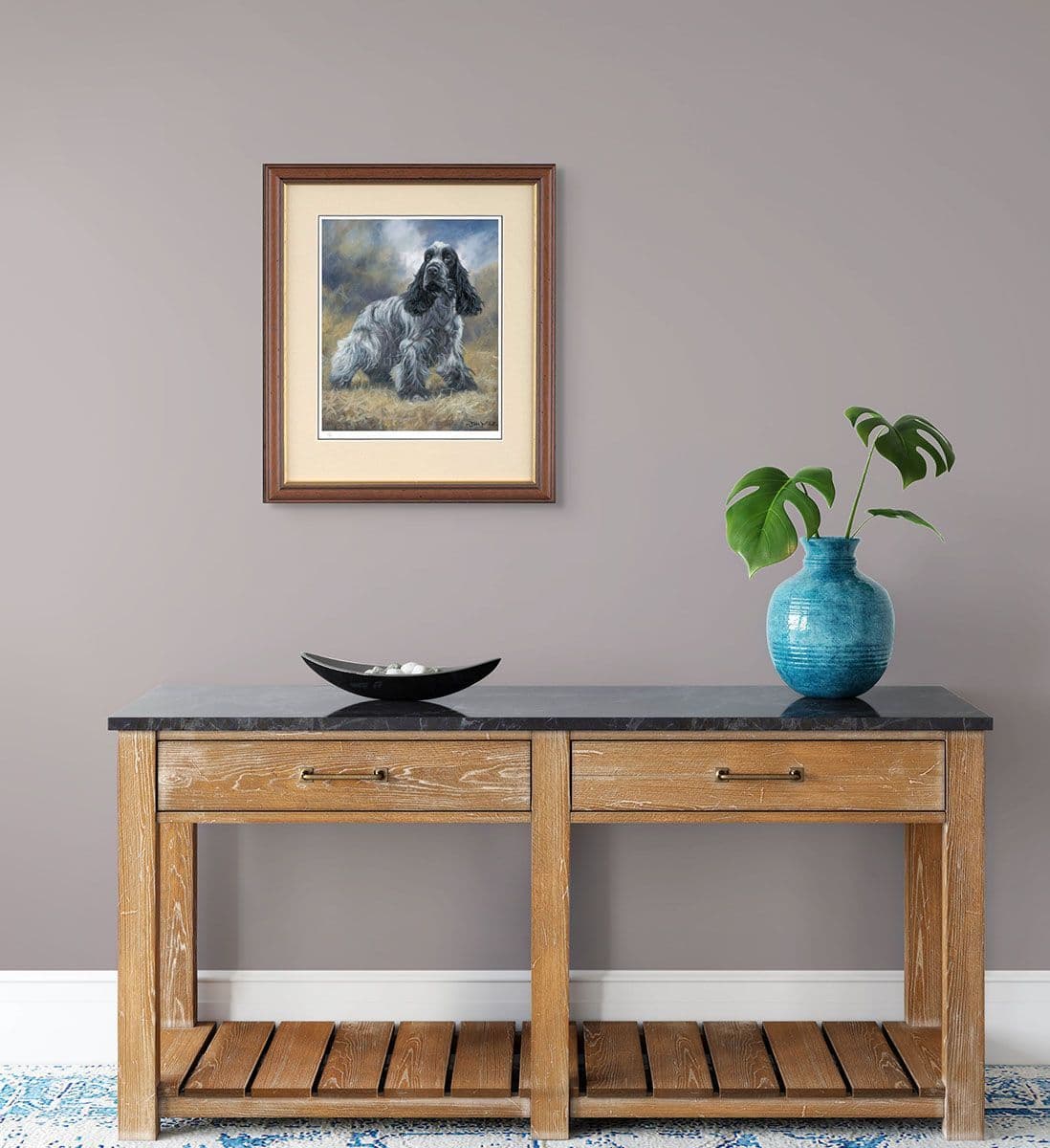 Cocker Cocker Spaniel Print by John Trickett